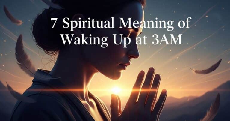 7 Spiritual Meaning of Waking Up at 3AM: A Divine Call You